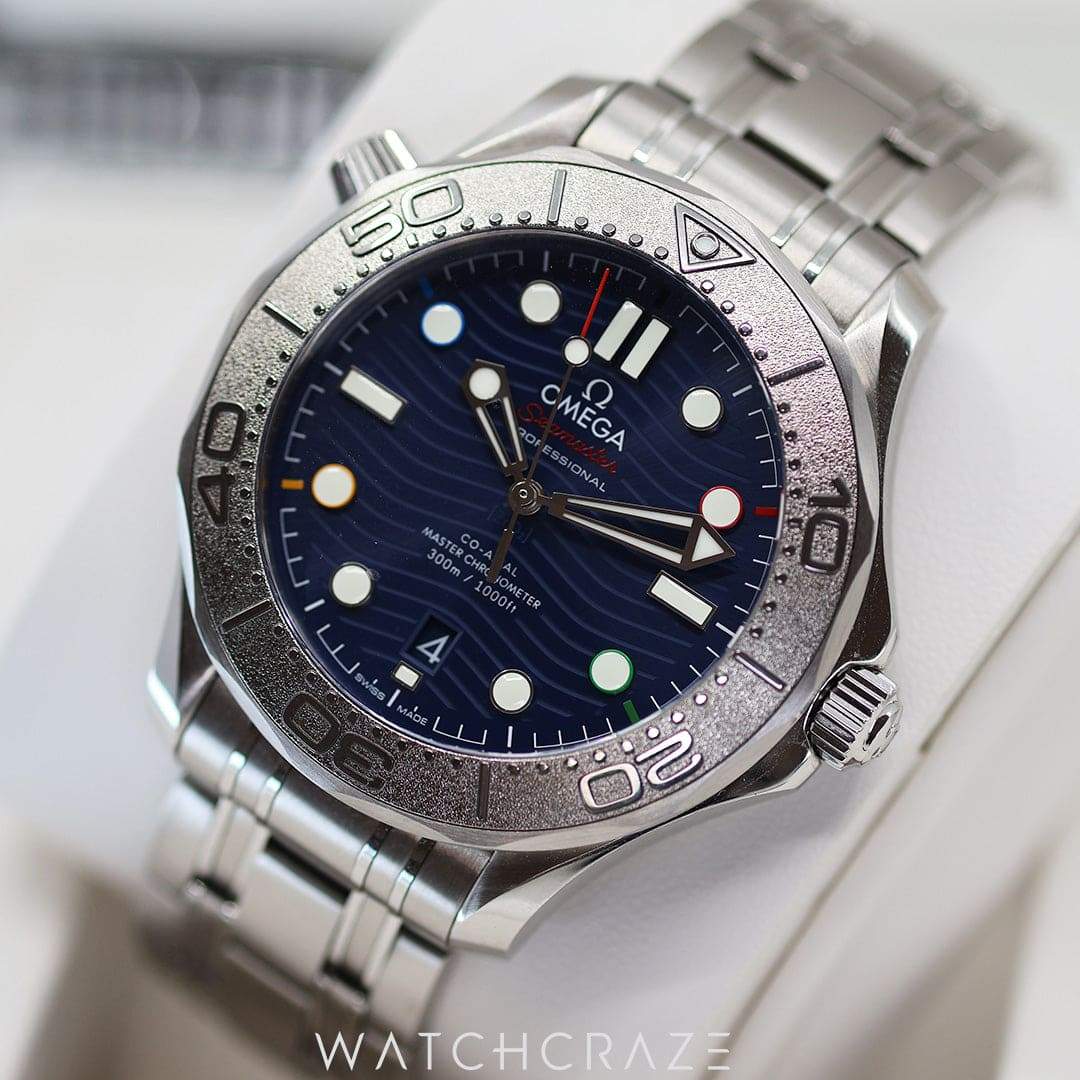 2022 OMEGA SEAMASTER DIVER 300M CO-AXIAL MASTER CHRONOMETER "BEIJING ...
