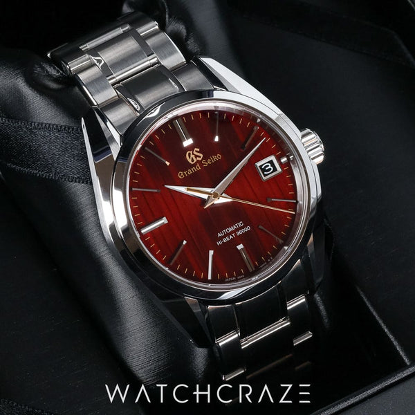 2019 GRAND SEIKO HERITAGE COLLECTION HI-BEAT RED DIAL 39MM SBGH269
