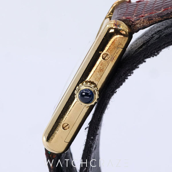 CARTIER TANK MUST GOLD PLATING 366001