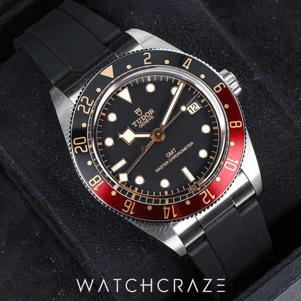 TUDOR BLACK BAY 58 COKE GMT BLACK AND BURGUNDY BEZEL M7939G1A0NRU-0001