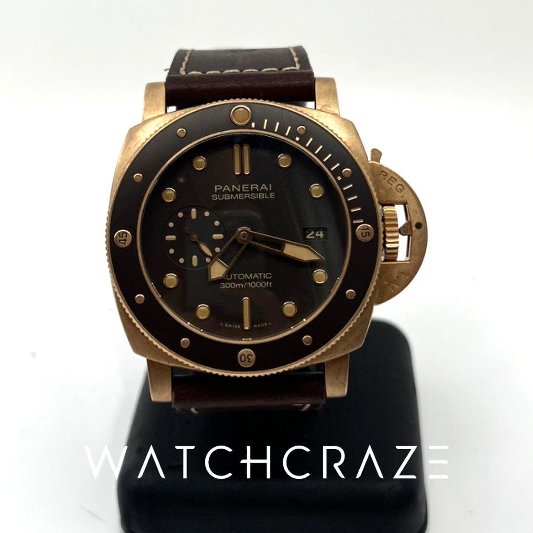 2020 PANERAI LUMINOR SUBMERSIBLE BRONZO 47MM PAM 00968