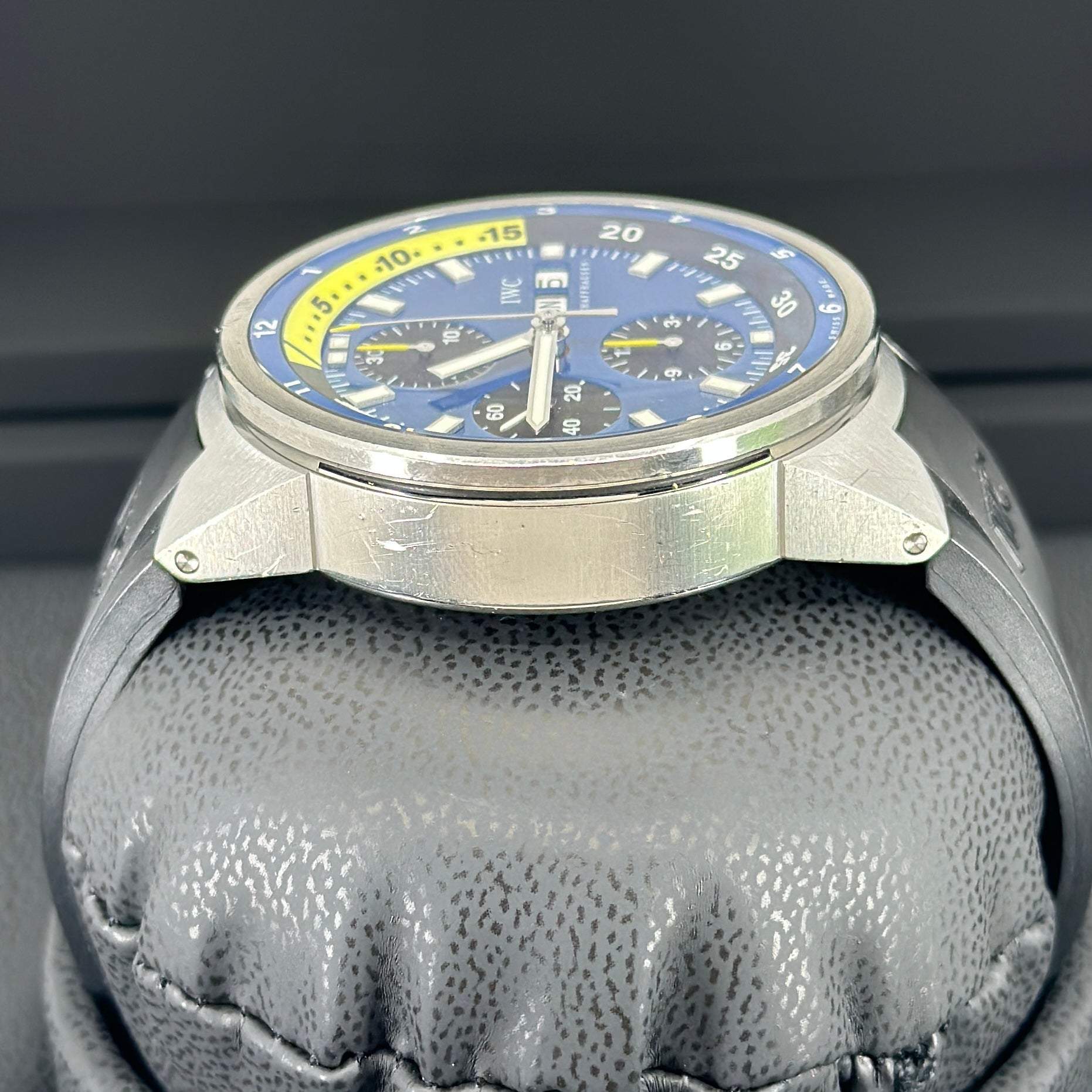 IWC Aquatimer Chronograph Calypso Blue Dial 44mm IW378203 | WatchCraze